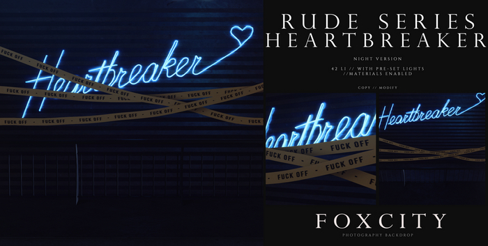 Second Life Marketplace - FOXCITY. Photo Booth - Rude Series ...