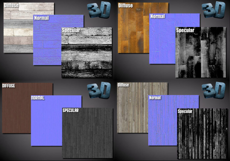 Second Life Marketplace - Wood Floor Pack 002 3D Textures Full Perm