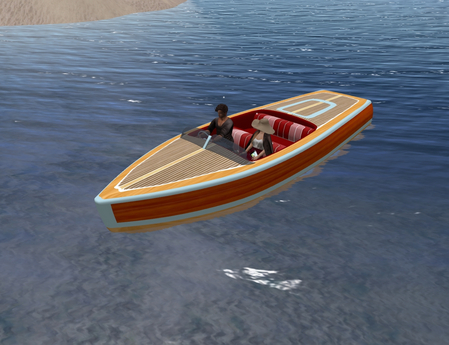 Second Life Marketplace - Power Boat *LS
