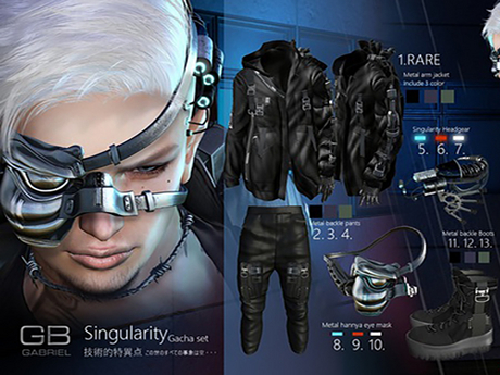 Second Life Marketplace - 1.::GB::Metal arm jacket / RARE