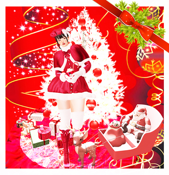 Second Life Marketplace - Luas Kawaii Winter full set Red + RARE