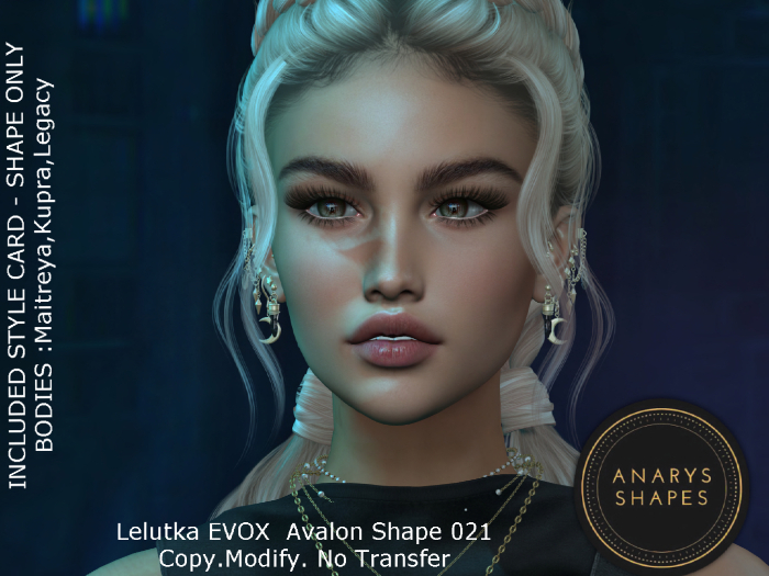 Second Life Marketplace - **AnarysShapes** SHAPE021 -Avalon