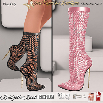Second Life Marketplace - *My 60L Secret Weekend* DPB Bridgette Boots ...
