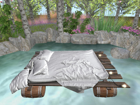 Second Life Marketplace - Water Float Cuddle Raft PG Bento