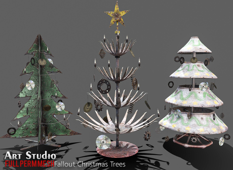 Second Life Marketplace - Art Studio.FULL PERM \\ Fallout Christmas ...