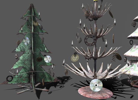 Second Life Marketplace - Art Studio.FULL PERM \\ Fallout Christmas ...