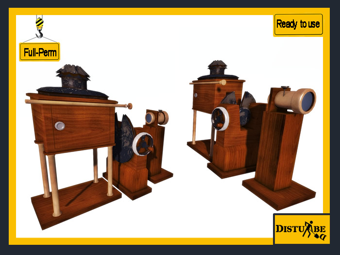 Second Life Marketplace - ::DisturbeD:: Victorian Zoopraxiscope ...