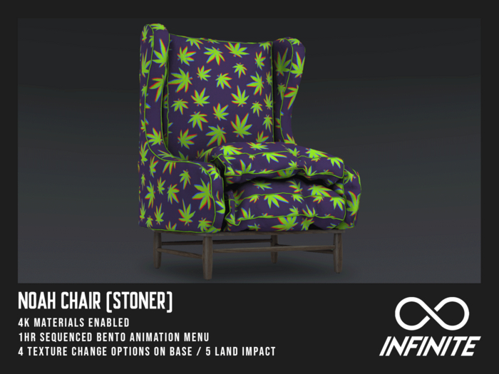 Second Life Marketplace - Infinite - Noah's Chair (PG) *Stoner
