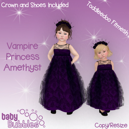 Second Life Marketplace - ::BB:: Vampire Princess - Amethyst (wear)