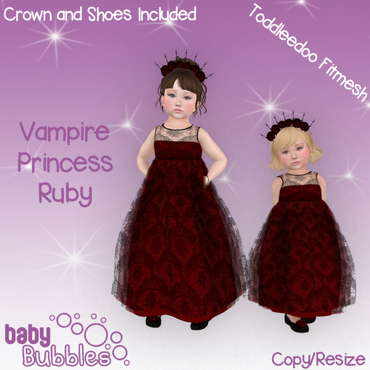 Second Life Marketplace - ::BB:: Vampire Princess - Ruby (wear)