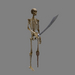 Second Life Marketplace - Cutlass Pegleg Skeleton Mesh Tip Jar