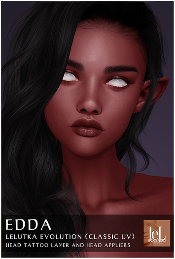 Second Life Marketplace - WYRD - LeLutka Evo Classic UV - Edda - BLOOD ...