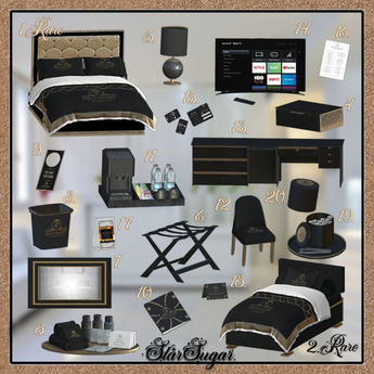 Second Life Marketplace - 01. *SS* Hotel [ Large Bed ] RARE