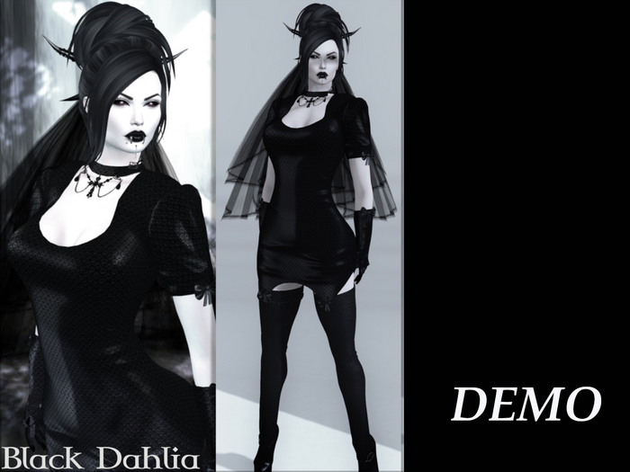 Second Life Marketplace - * Black Dahlia * DEMO