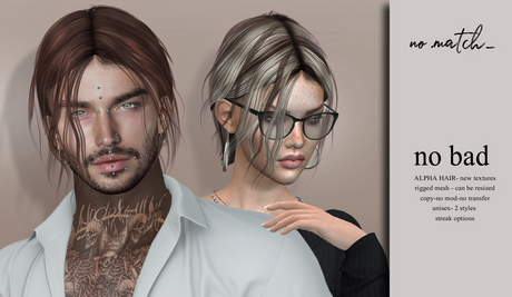 Second Life Marketplace - no.match_ ~ NO_BAD ~ DEMO