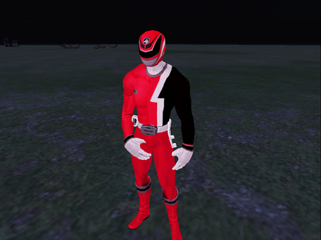 Second Life Marketplace - power rangers SPD red Jack avatar