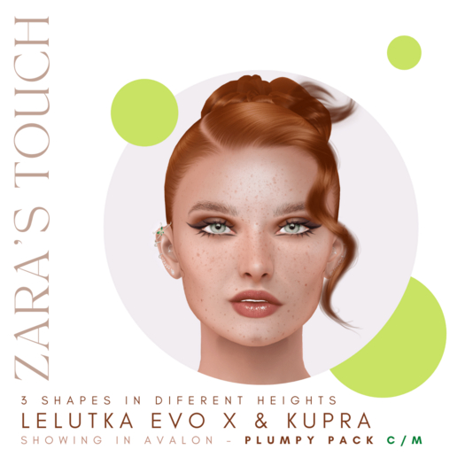 Second Life Marketplace - LUANA Shapes - Kupra - Zara's Touch