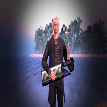 Second Life Marketplace - Tempest Retro Electric Keytar