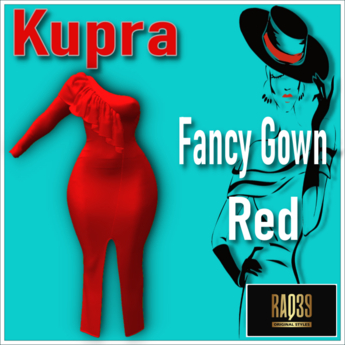 Second Life Marketplace - [R39] Kupra Fancy Gown Red