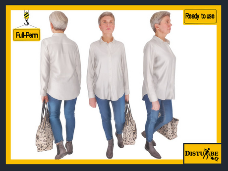 Second Life Marketplace - ::DisturbeD:: Amabel Woman Walking Character ...