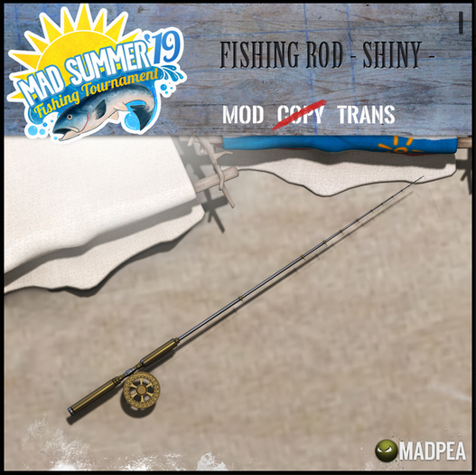 Second Life Marketplace - MadPea Fishing Rod - Shiny (add)