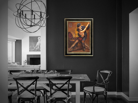 Second Life Marketplace - Locked in Tango | Gold Trimmed Frame