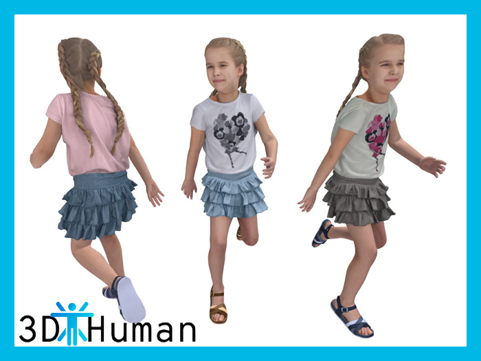 Second Life Marketplace - 3D Human Full Permission Kids Character _5
