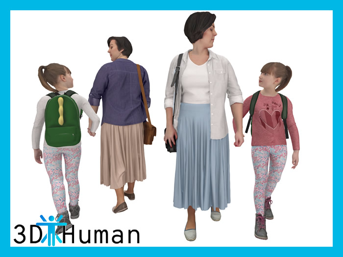 Second Life Marketplace - 3D Human Full Permission Kids Character _10