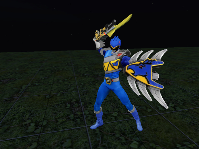 Second Life Marketplace - power rangers dino charge blue ranger avatar