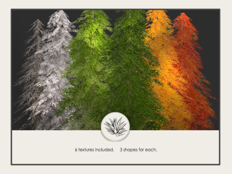 Second Life Marketplace - FINCA - Forest trees