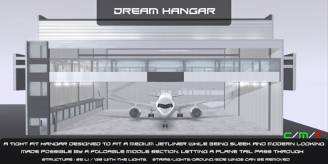 Second Life Marketplace - [Starlight Industries] Dream Hangar