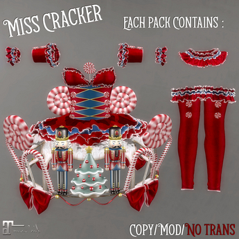 Second Life Marketplace - * Miss Cracker * Pink Outfit
