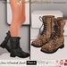 Second Life Marketplace - DPB Dore's Combat Boots - Leopard *Maitreya ...