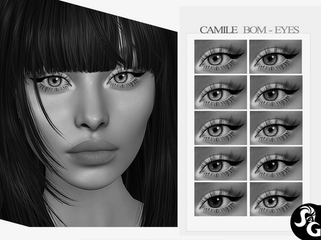 Second Life Marketplace - ::SG:: Camile BOM Eyes DEMO