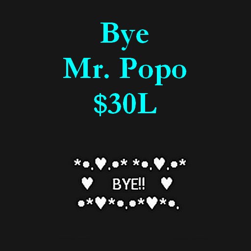 Second Life Marketplace - Mr Popo - Bye Gesture Boxed