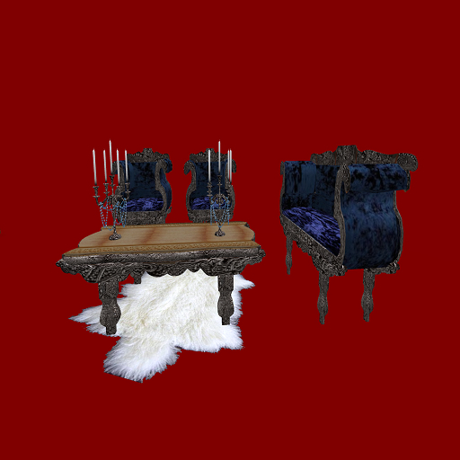 Second Life Marketplace - Royal living room set