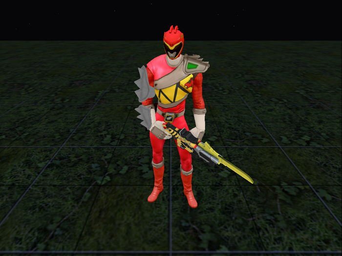 Second Life Marketplace - power rangers dino charge red ranger avatar