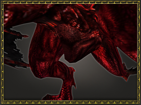 Second Life Marketplace - Red Dragon - [DC] Feral Dragon Remastered MOD