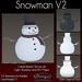 Second Life Marketplace - Mesh Snowman V2 - Full Permission Mesh