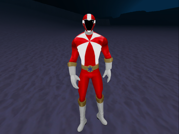 Second Life Marketplace - power rangers lightspeed rescue red ranger avatar