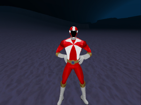 Second Life Marketplace - power rangers lightspeed rescue red ranger avatar