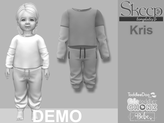 Second Life Marketplace - Skeep - Toddlers - Kris - DEMO