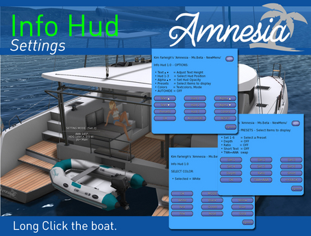 Second Life Marketplace - Amnesia - Info Hud