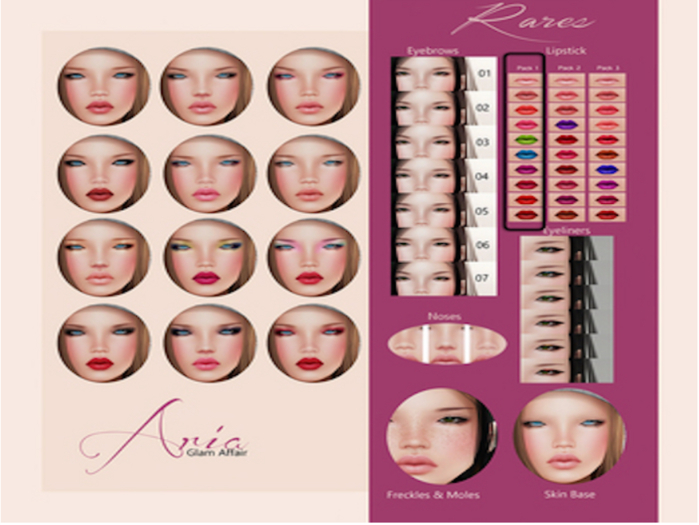 Second Life Marketplace - -Glam Affair - Aria skin ( Asia tone ) Base ...