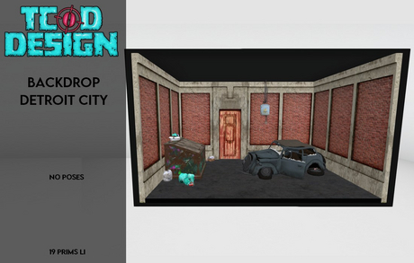 Second Life Marketplace - Backdrop Detroit City [ADD ME]...