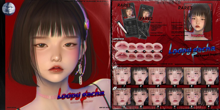 Second Life Marketplace - [ODIO] Loopy Skin Gacha - SKIN B1