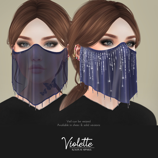 Second Life Marketplace - VIOLETTE - Blue Veil