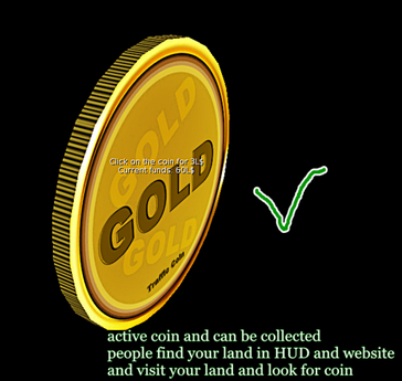 Second Life Marketplace - Metal _Traffic Coin _ 10% commission.