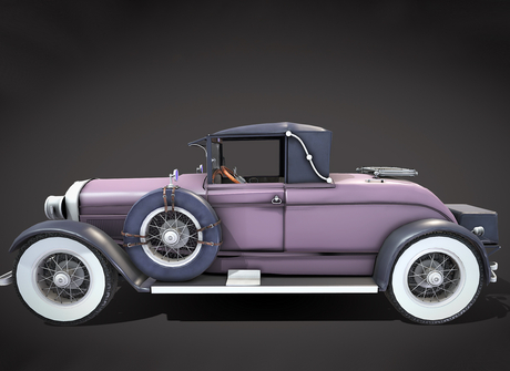 Second Life Marketplace - Art Studio.FULL PERM \\ Retro Car LN