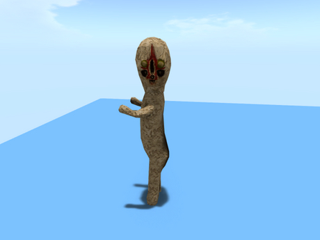 Second Life Marketplace - SCP-173 mesh statue